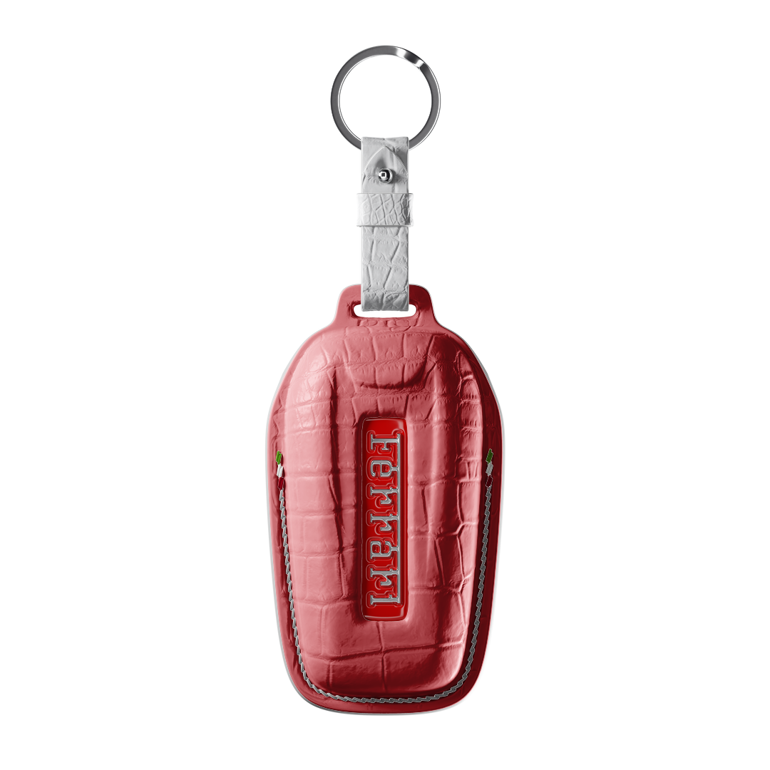 ETK Crocodile Ferrari Key Fob Cover - Online Customizer – Exotic Trim Keys